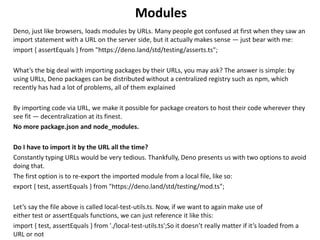 Introduction of deno 1 | PPTX