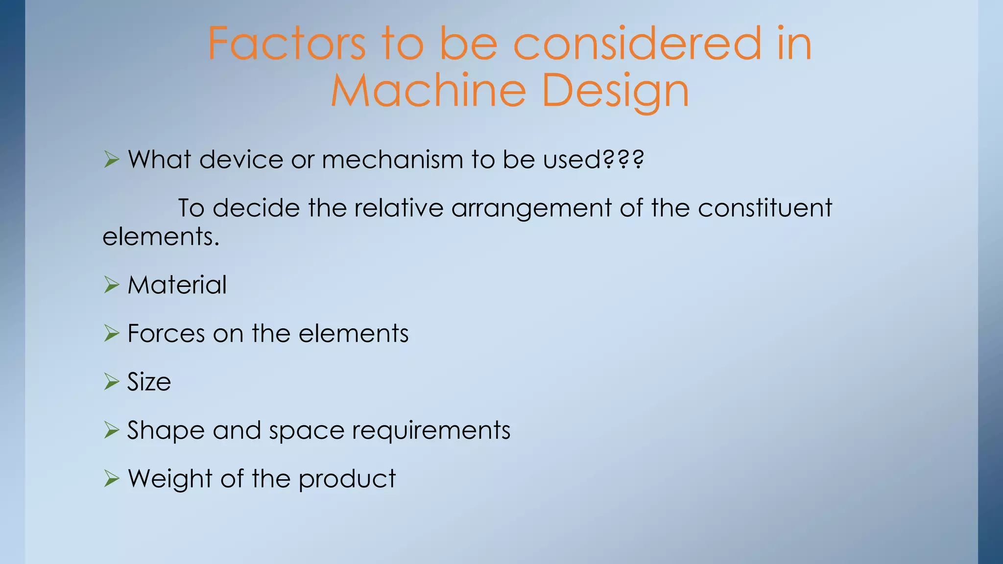 Introduction of design of machine element | PDF