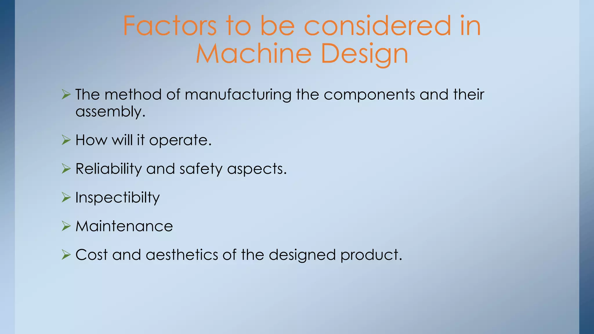 Introduction of design of machine element | PDF