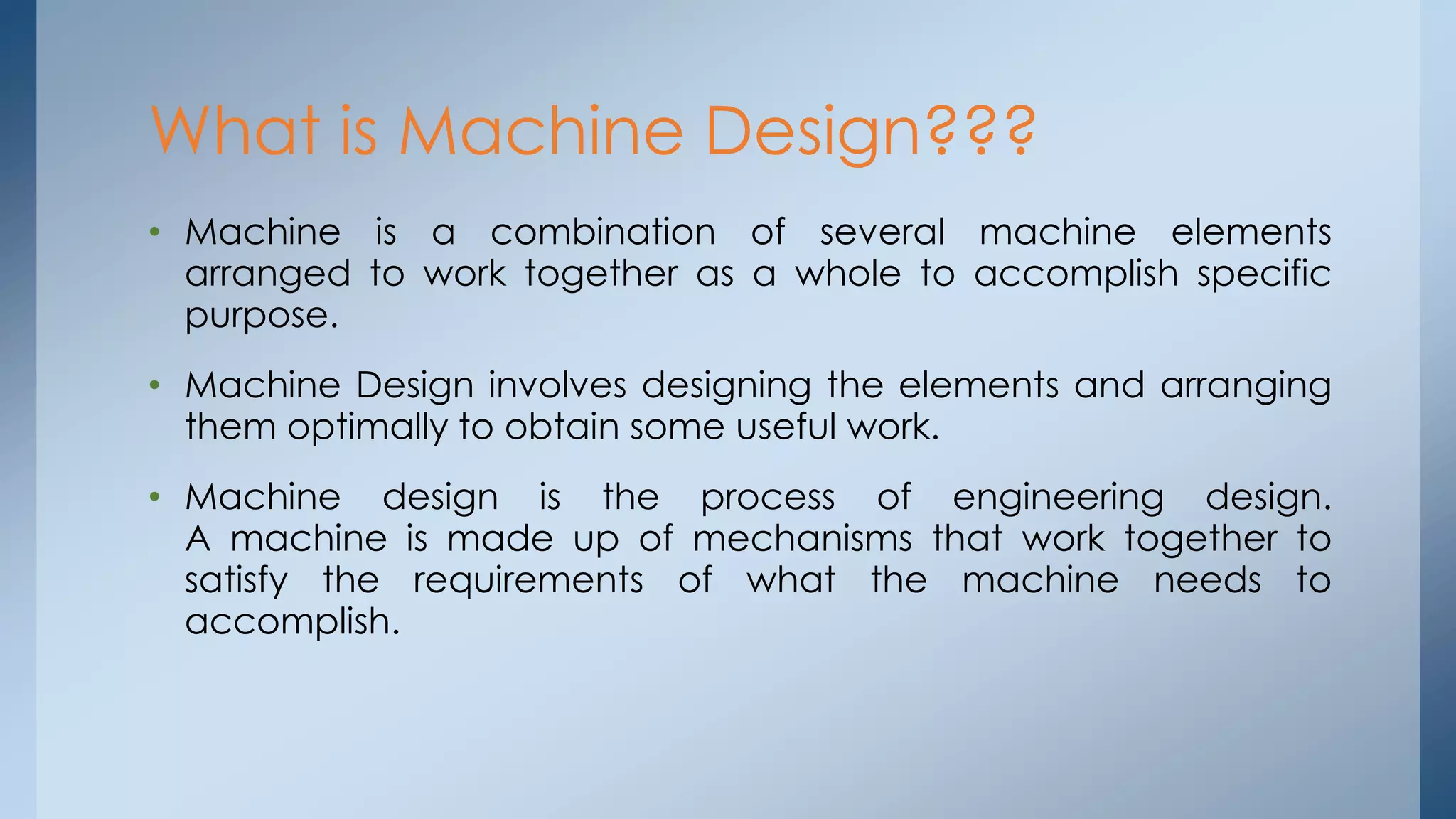 Introduction of design of machine element | PDF