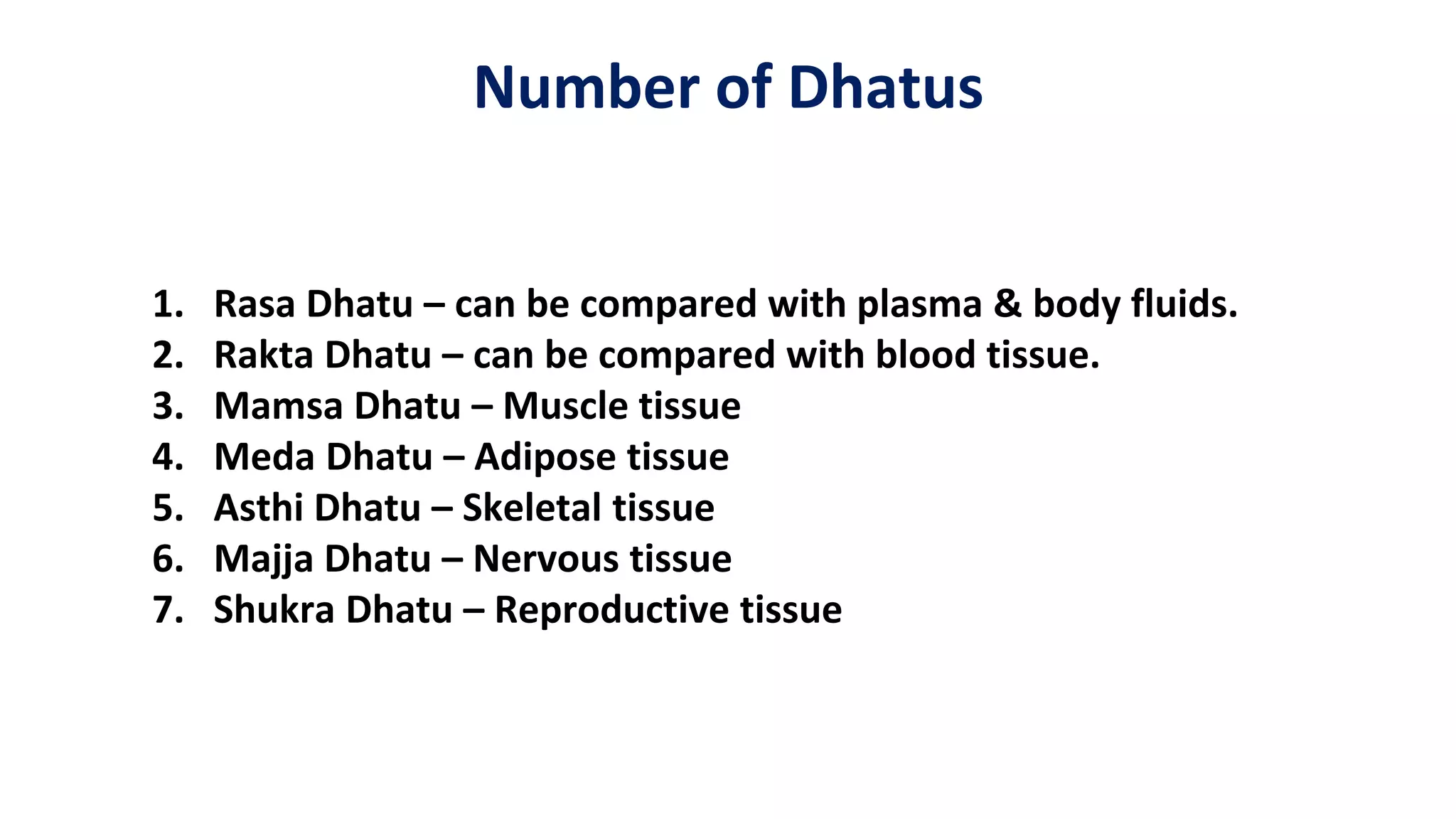 Introduction of dhatu | PPTX