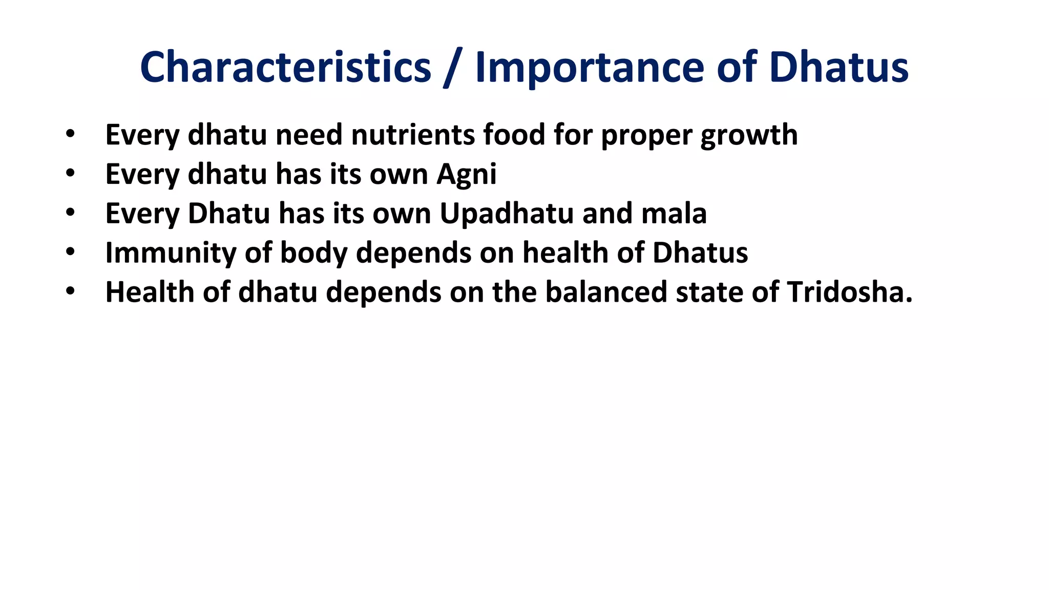 Introduction of dhatu | PPTX