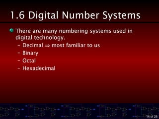 Introduction of digital system | PPT