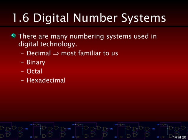 Introduction of digital system | PPT