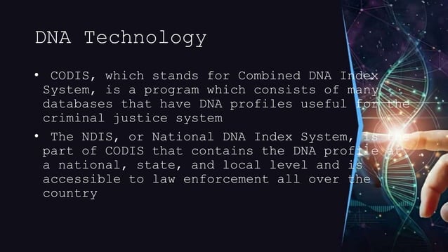 Introduction of DNA analysis in Forensic's .pptx | Genetics | Science