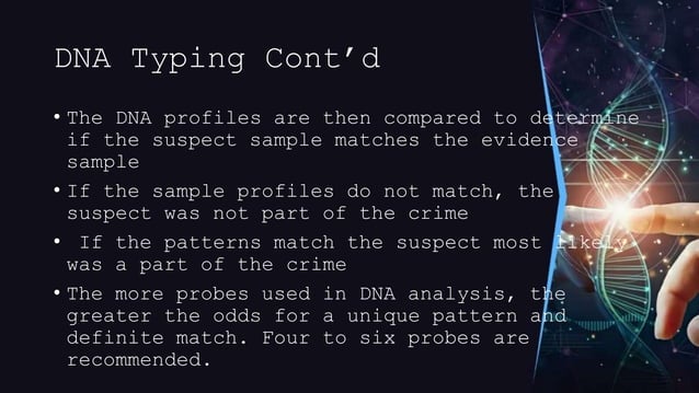 Introduction of DNA analysis in Forensic's .pptx | Genetics | Science