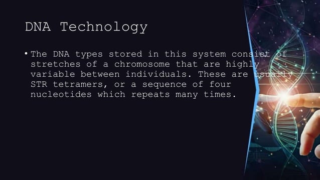 Introduction of DNA analysis in Forensic's .pptx | Genetics | Science