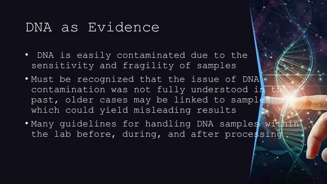 Introduction of DNA analysis in Forensic's .pptx | Genetics | Science