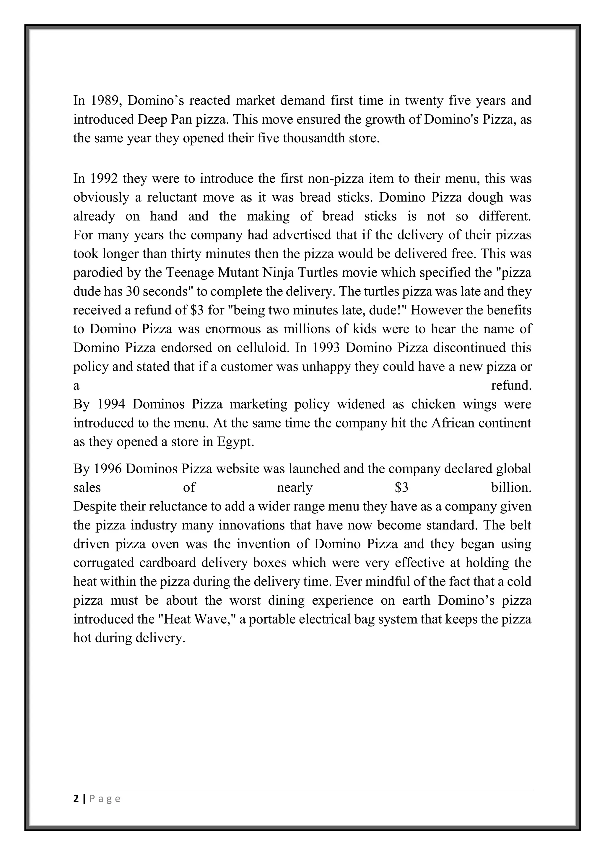 Introduction of domino pdf | PDF