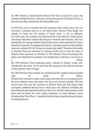 Introduction of domino pdf | PDF