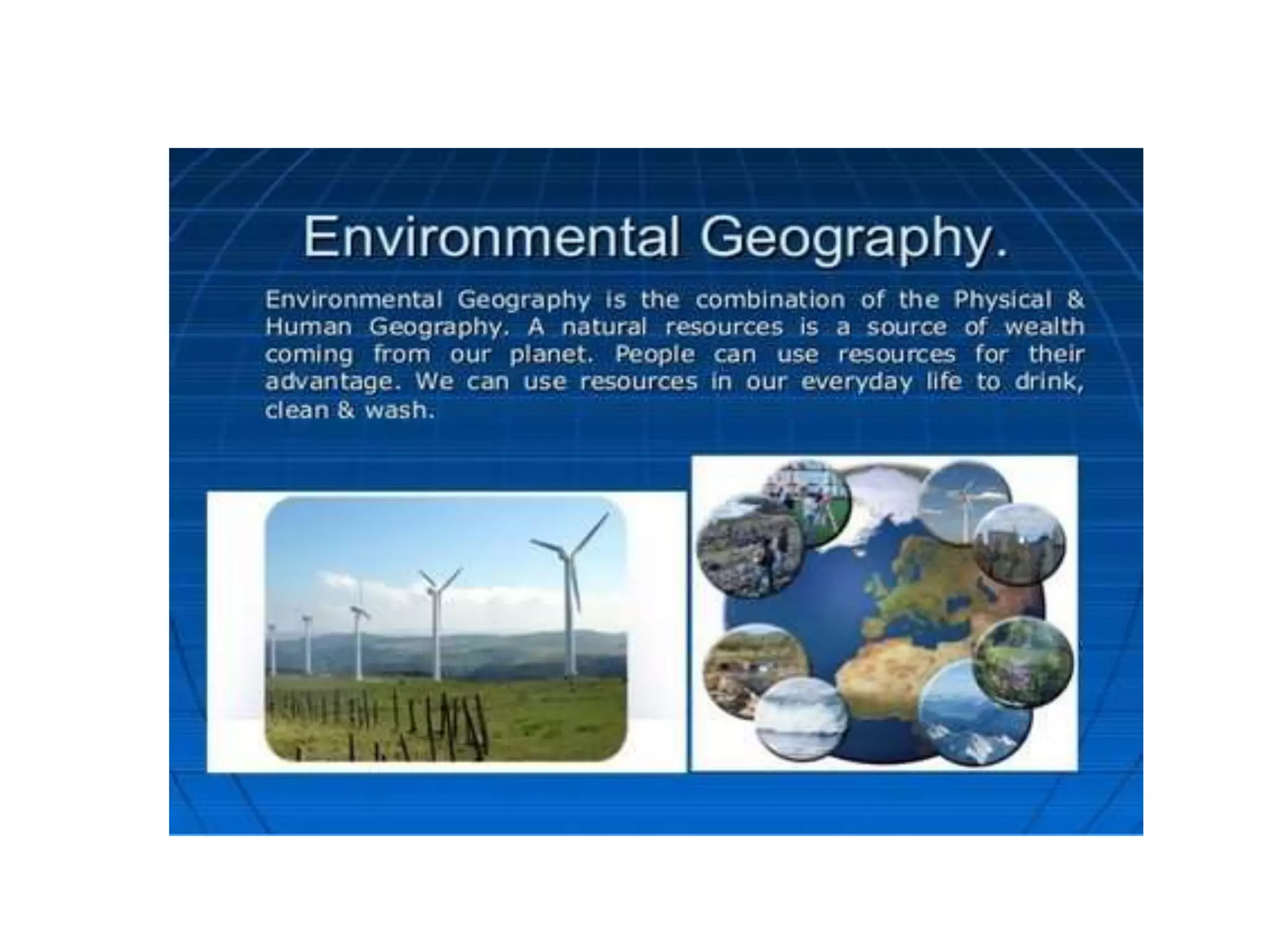 INTRODUCTION TO ENVIRONMENTAL GEOGRAPHY | PPTX