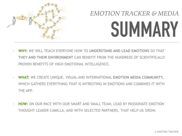 Introduction of Emotion Tracker & mission | PPT