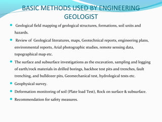 Introduction of engineering geology | PPT