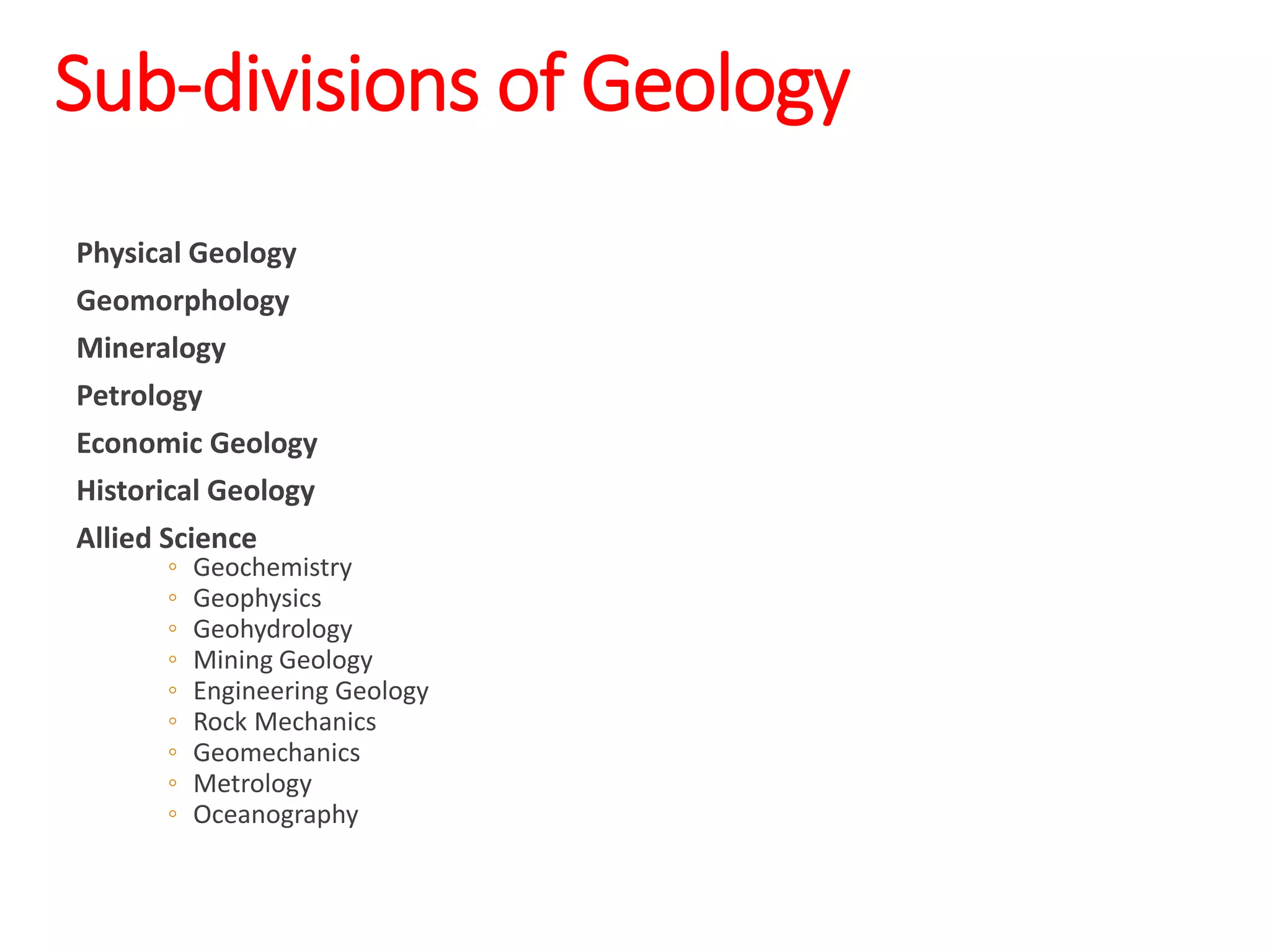 Introduction of Engineering Geology | PPT