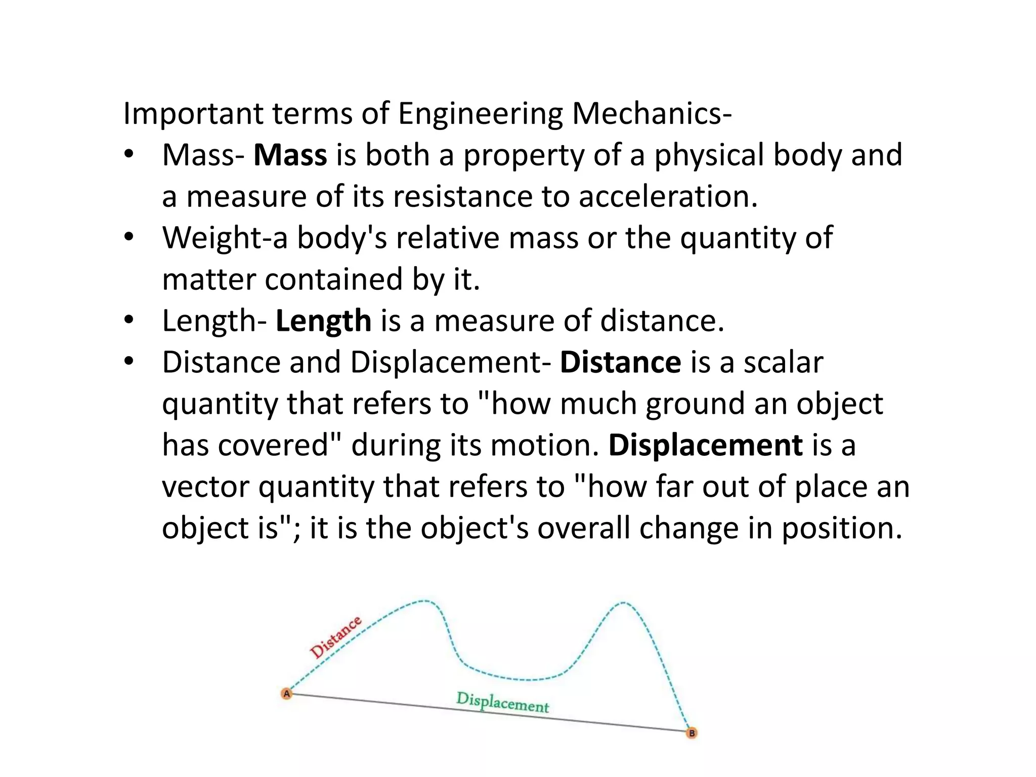 Introduction of engineering mechanics | PPTX