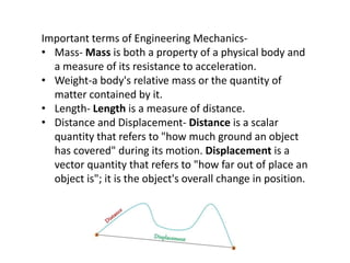Introduction of engineering mechanics | PPTX