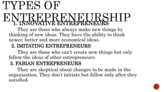 INTRODUCTION OF ENTREPRENEURSHIP.pptx Senior High School Topic | PPTX