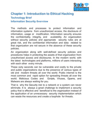 introduction of ethical hacking. ppt | PPTX