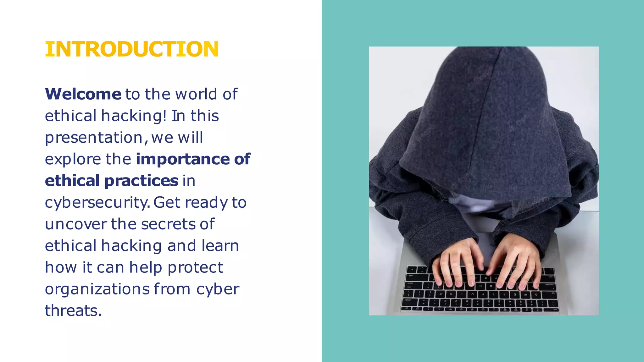 introduction of ethical hacking.pptx | Information and Network Security | Computing