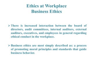 Introduction of Business Ethics | PPT