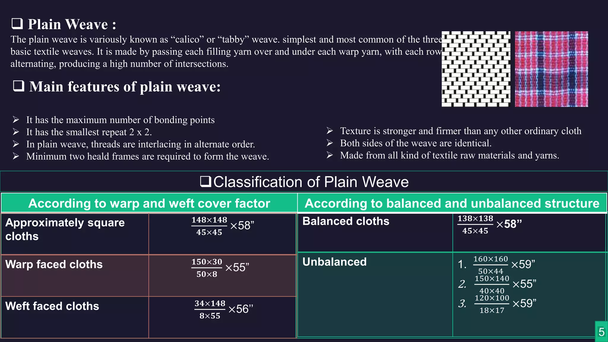 Fabric Structure and Design | PPTX