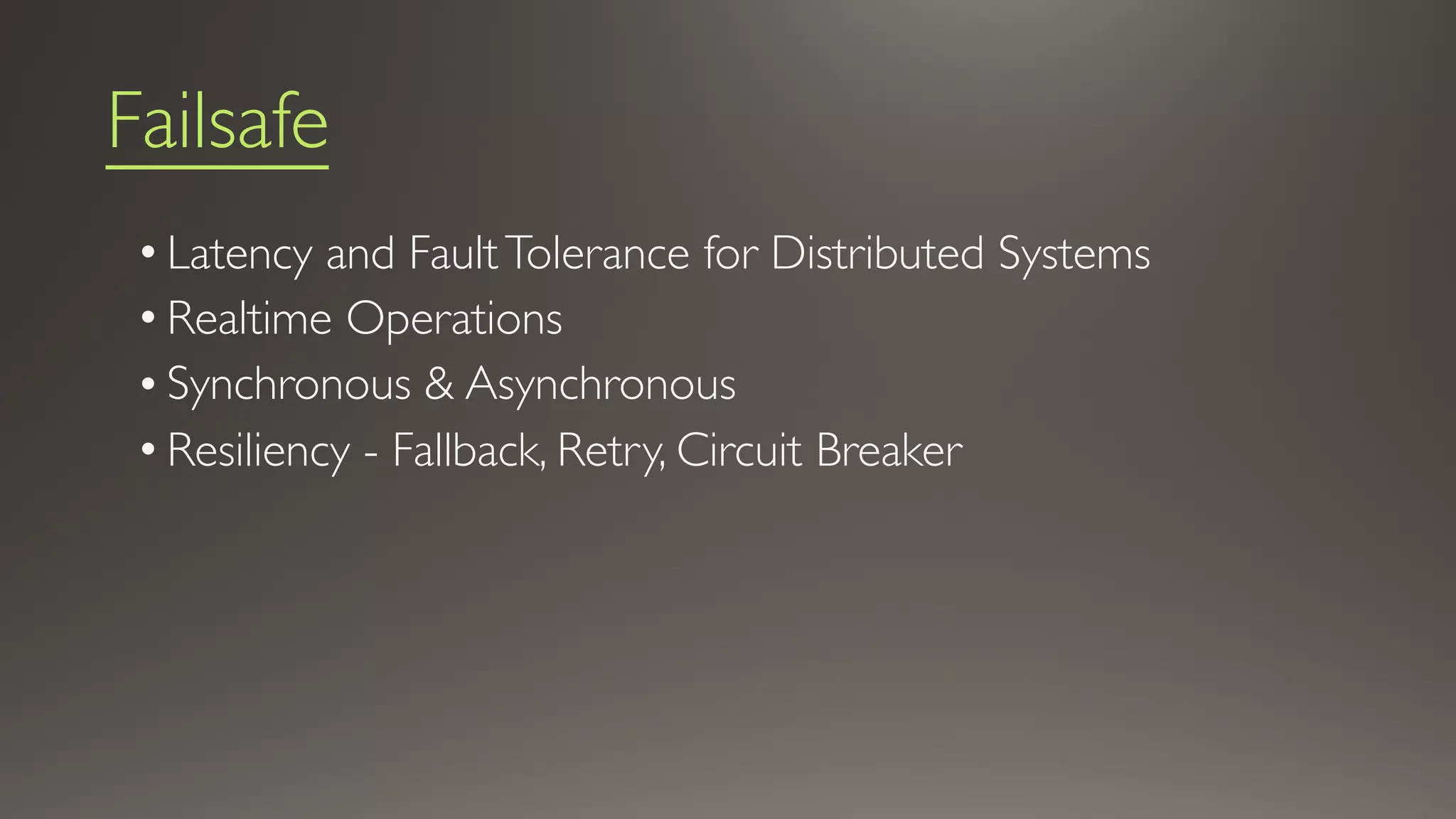 Introduction of failsafe | PPT | Free Download