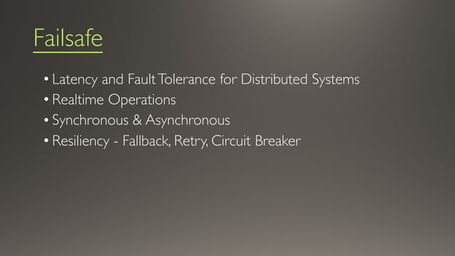 Introduction of failsafe | PPT | Free Download