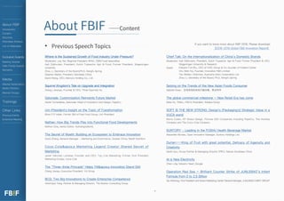 Introduction of FBIF 2019 | PDF | Food Industry | Industries