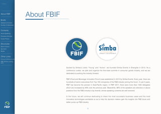 FBIF 2018 & Simba Brief | PPT