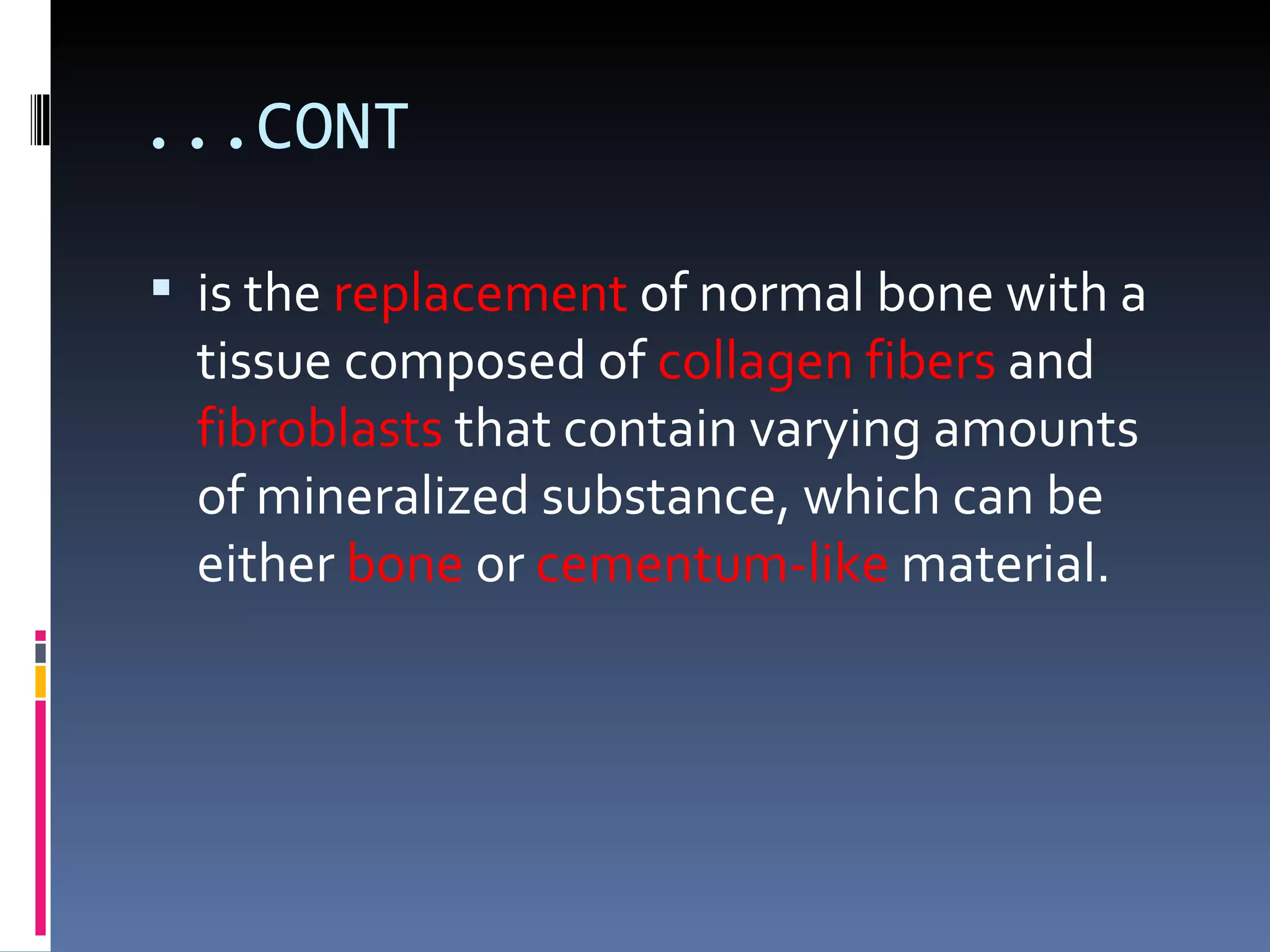 Introduction of fibroosseous lesions | PPT