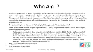 Introduction of file based workflows 111004 vfinal | PPT