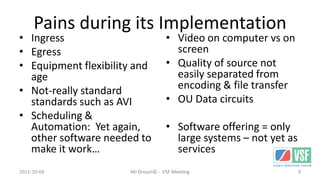 Introduction of file based workflows 111004 vfinal | PPT