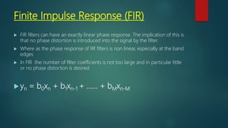 Introduction of filter & application | PPTX | Digital Audio | Computer ...