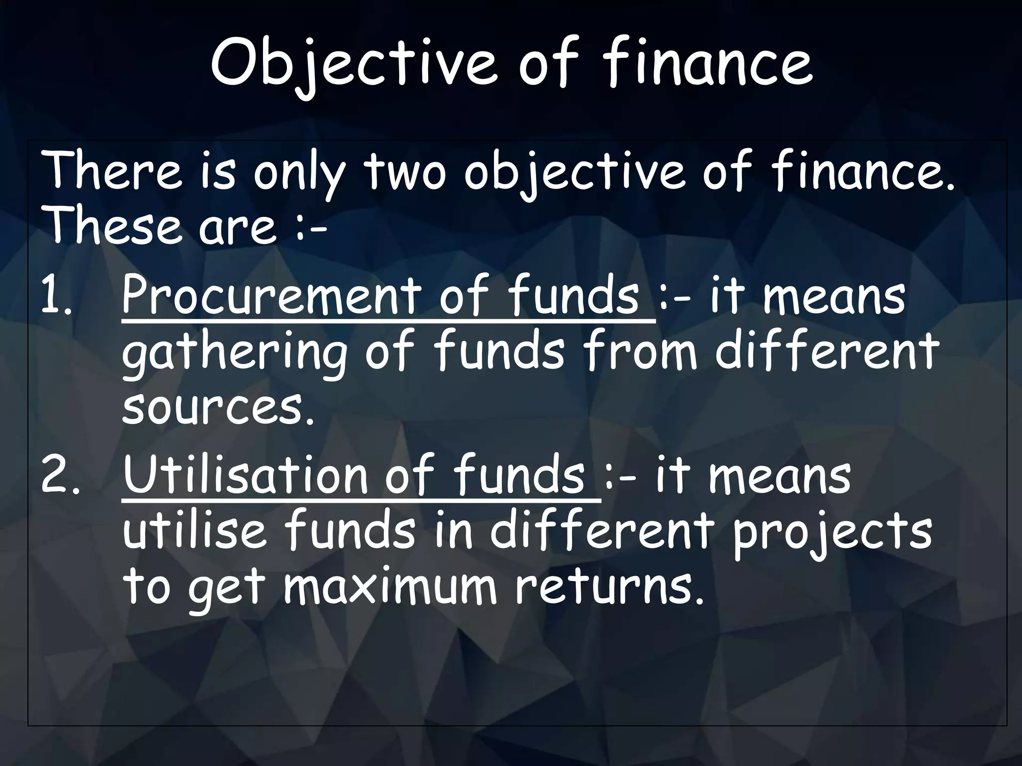 Introduction of Financial management | PPTX