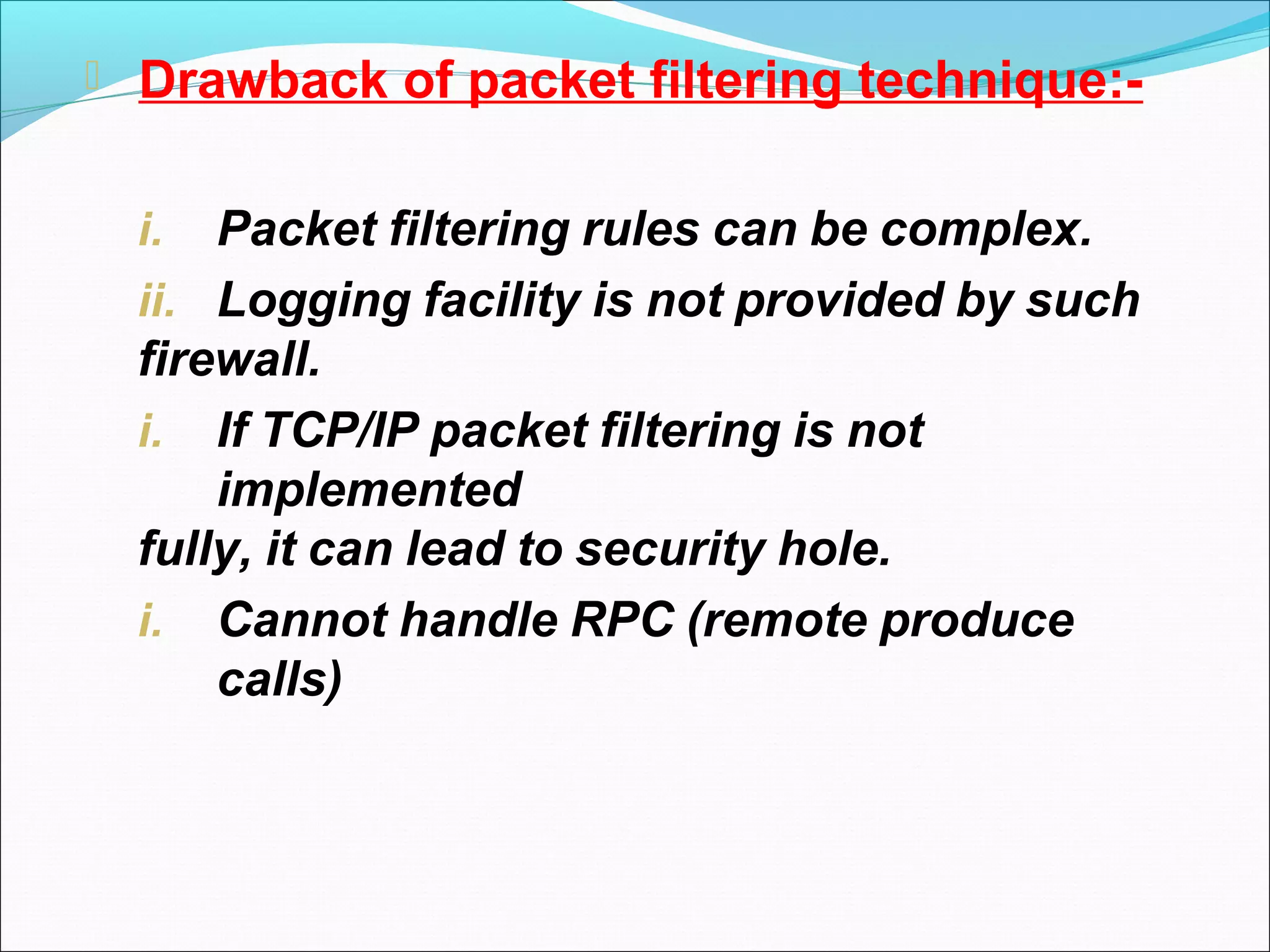 INTRODUCTION TO FIREWELL | PPT