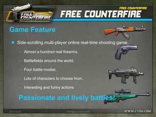 Introduction of Free Counterfire | PPTX