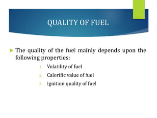 Introduction of fuel system kvg | PPTX
