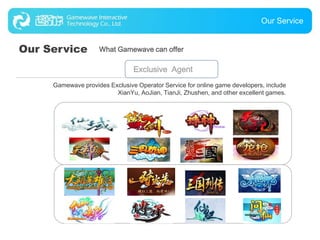 Introduction of gamewave group ltd.(prc) | PPTX