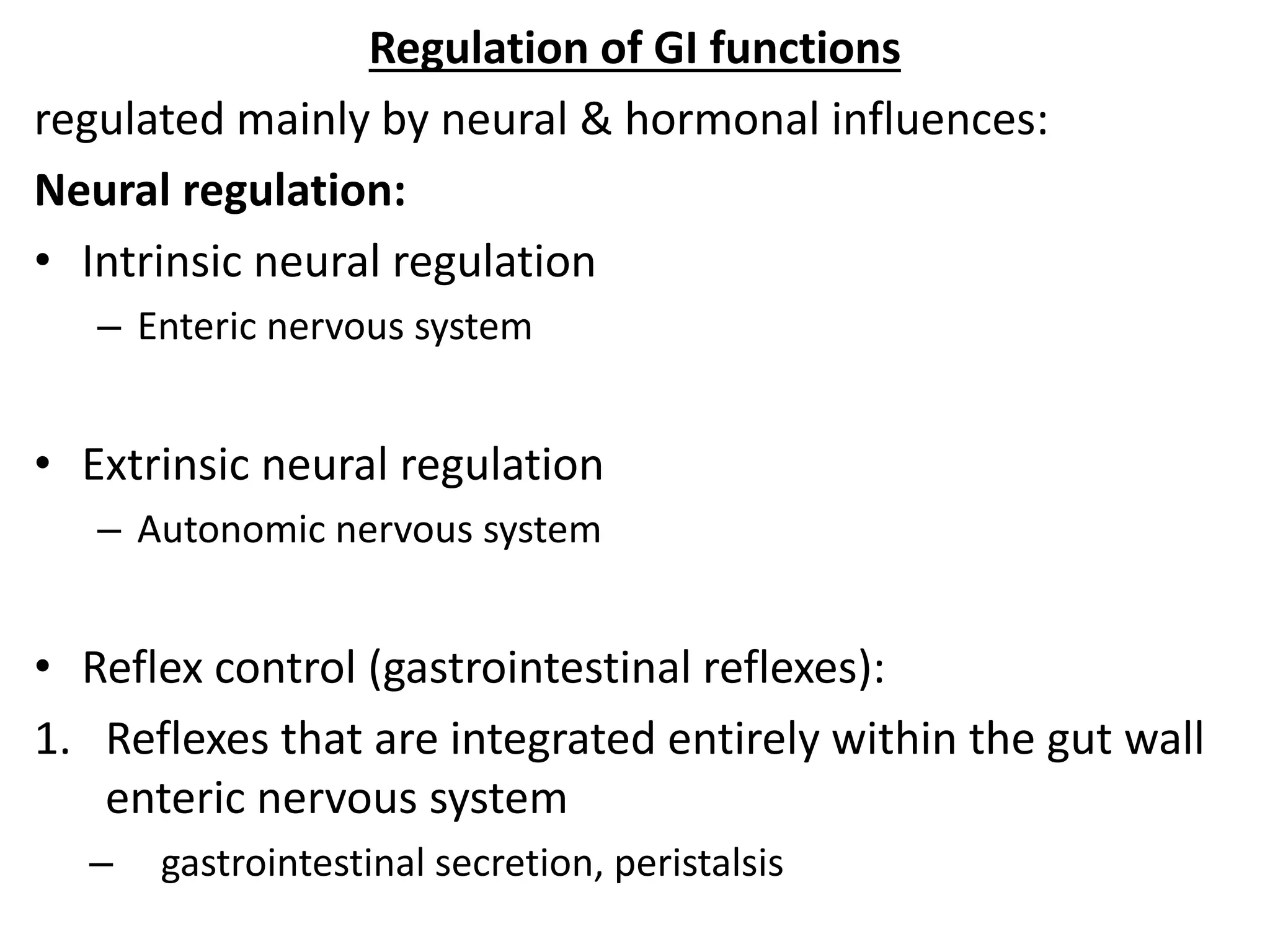Introduction of gastrointestinal tract | PDF