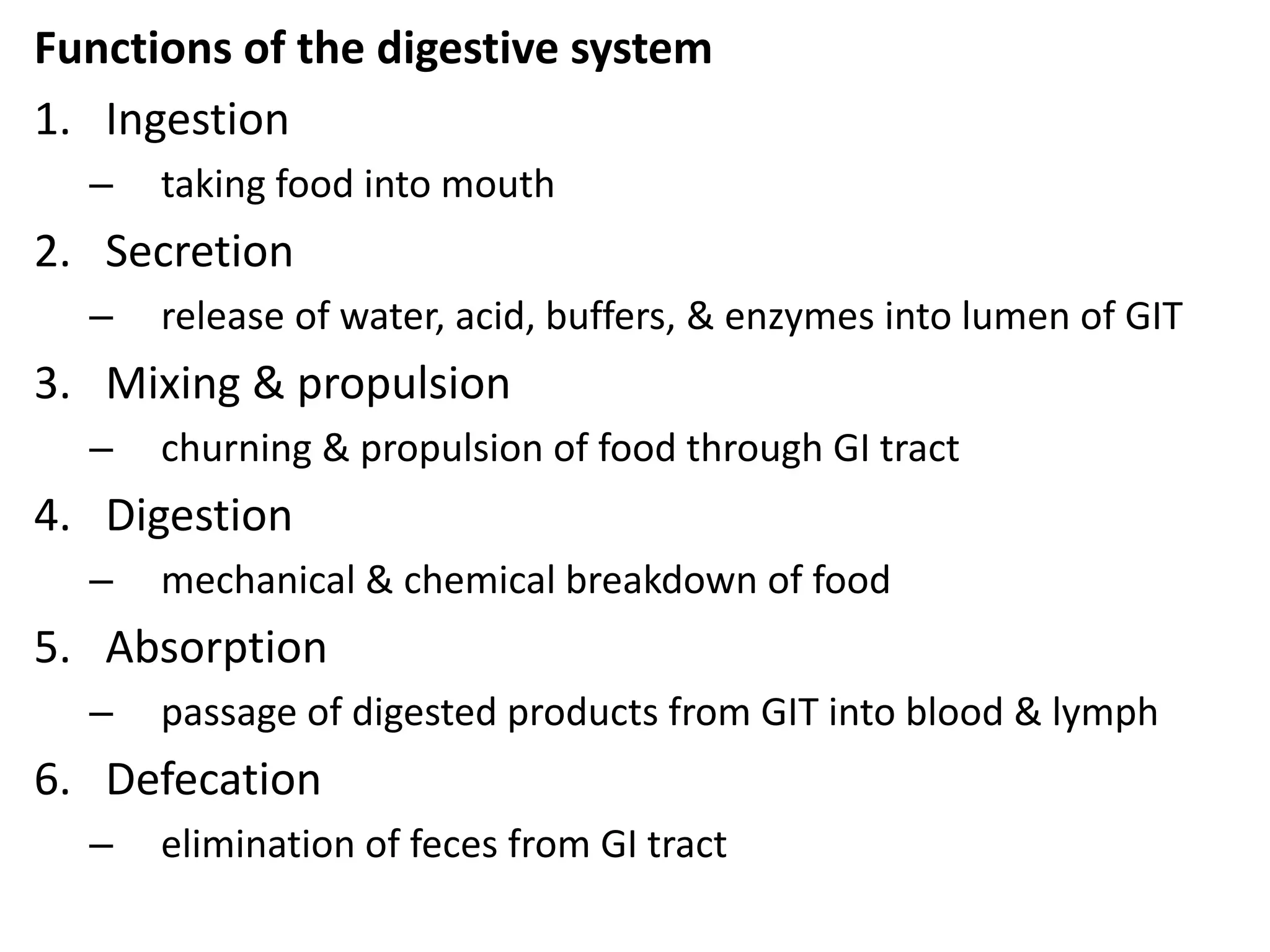 Introduction of gastrointestinal tract | PDF