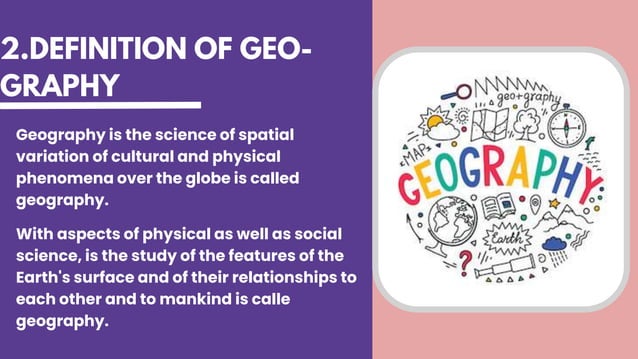 Introduction of Geography.pptx | Geography | Science
