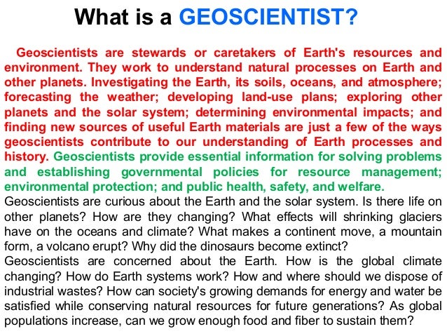 Introduction of geoscience/ what is geoscience?