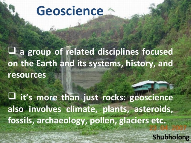 Introduction of geoscience/ what is geoscience?
