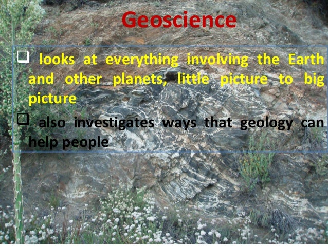 Introduction of geoscience/ what is geoscience?