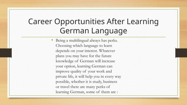 Introduction Of German Language. germanpptx | PPTX
