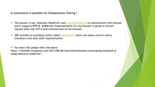 Introduction of globalization testing | PPT