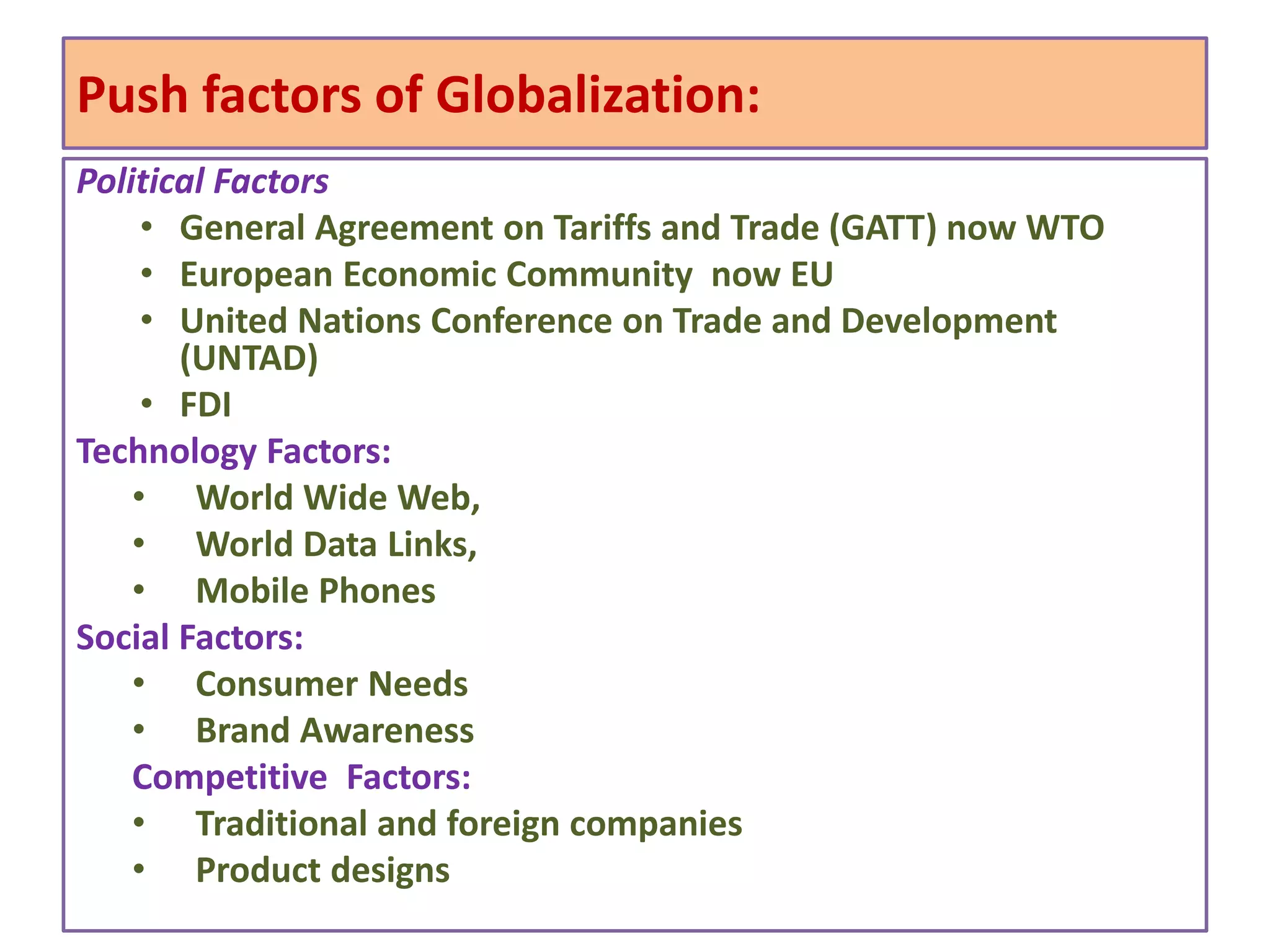 Introduction of Global Strategic Management | PDF