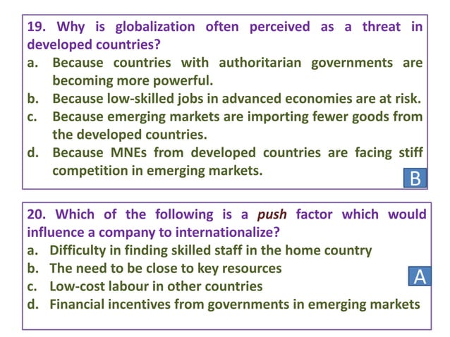 Introduction of Global Strategic Management | PDF | Large Business ...