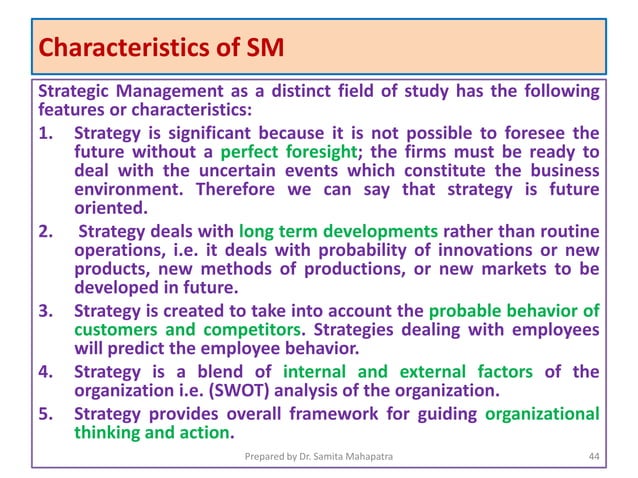 Introduction of Global Strategic Management | PDF | Large Business ...