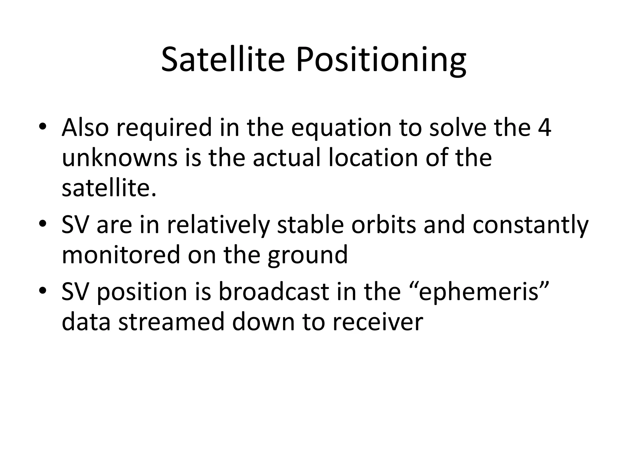 Introduction of gps global navigation satellite systems | PPTX